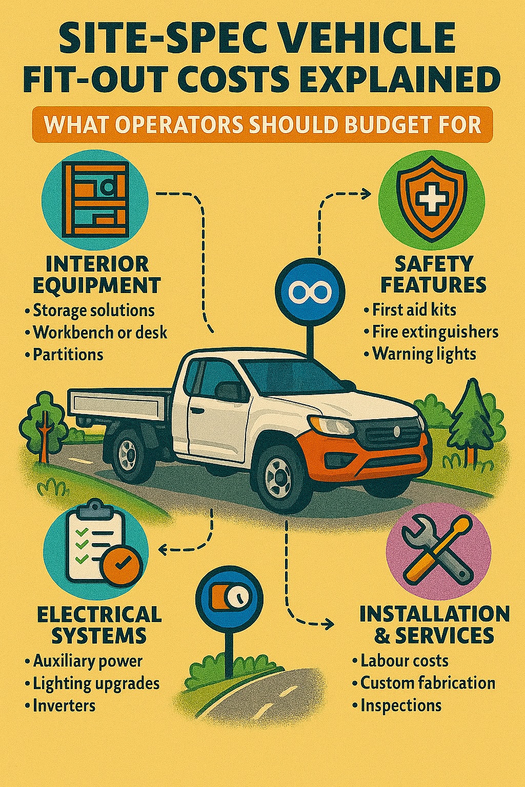 Site-Spec Vehicle Fit-Out Costs Explained: What Operators Should Budget For